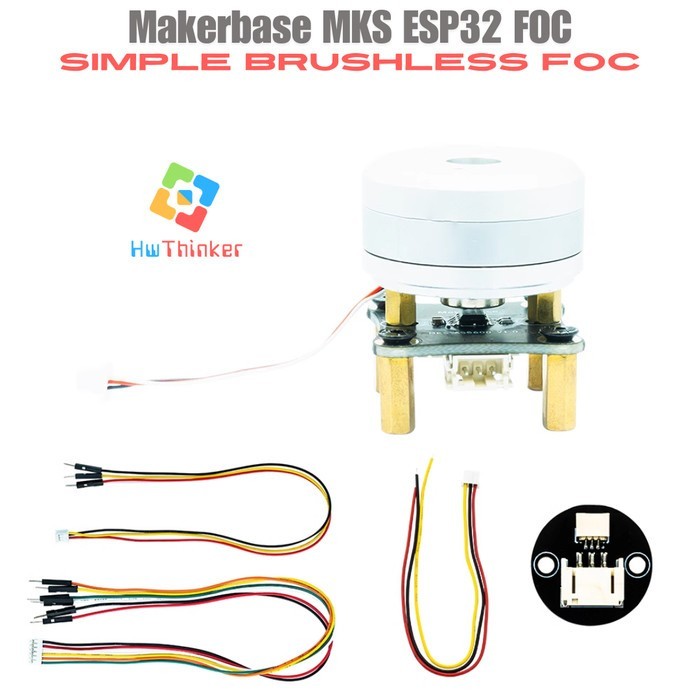 Jual MH27 Makerbase MKS ESP32FOC ESP32 DUAL SimpleFOC Shield For BLDC Brushless Servo FOC Dual ...