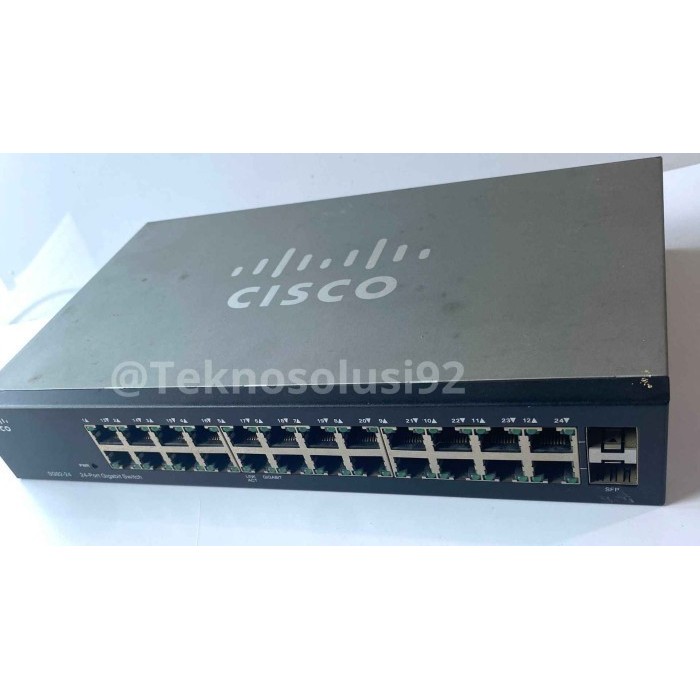 Jual Switch CISCO COMPACT 24-PORT SG92-24 Switch 24-port Gigabit CISCO ...