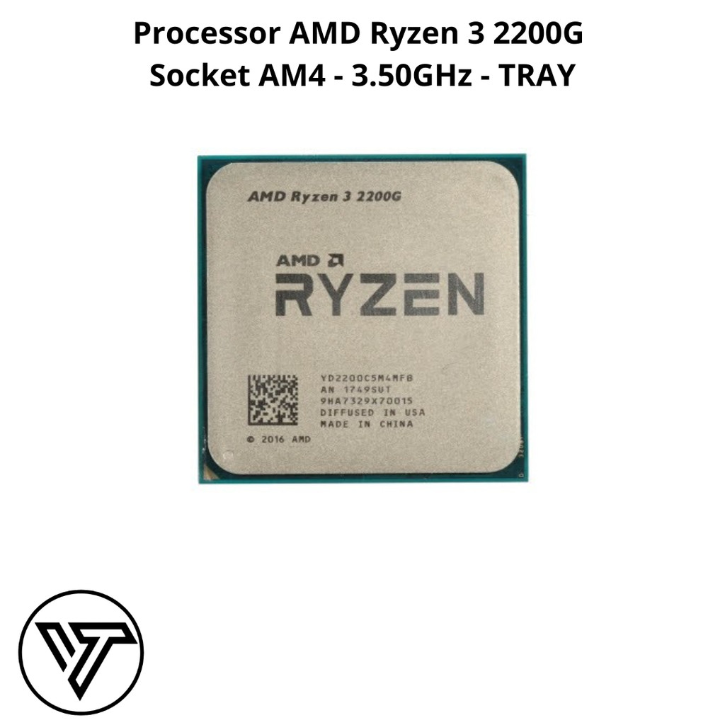 Jual Processor AMD Ryzen 3 2200G Socket AM4 - 3.50GHz - TRAY | Shopee Indonesia