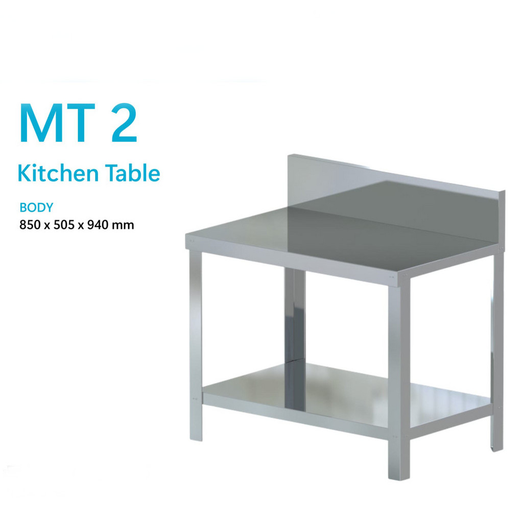 Jual Meja stainless / meja kompor / meja Metalworks Anti Karat dapur MT ...