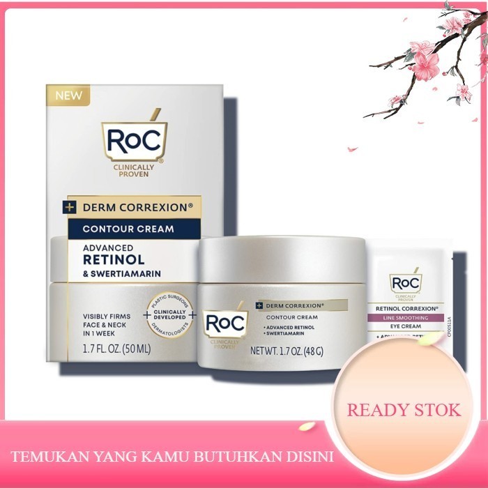 Jual ROC Derm Correxion Contour Cream Advanced Retinol 50 ml (Face ...