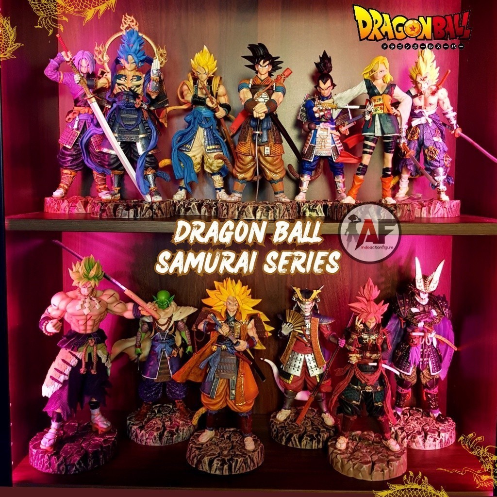 Jual Statue Dragon Ball Samurai Series Lucky Kay LK design recast Goku ...