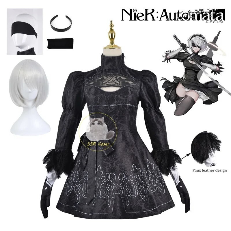 Jual PREORDER Nier 2b Cosplay Nier Automata Yorha Cosplay YoRHa No. 2 ...