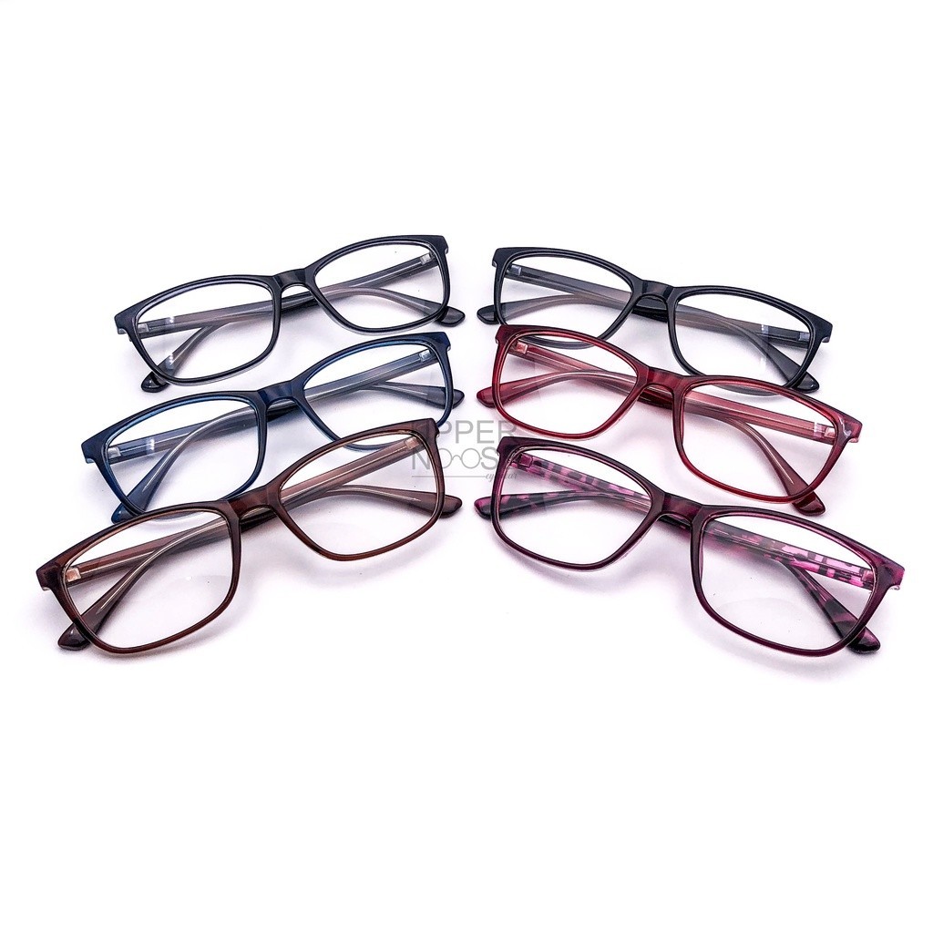 Jual Uppernoose Clark - Frame Kacamata Kecil Basic Korea Kotak Pria ...