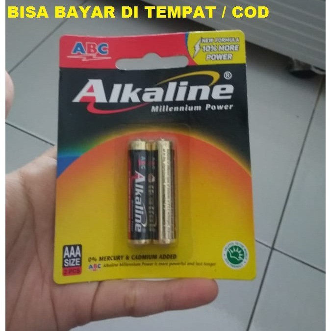 Jual BATU ABC ALKALINE A3 / BATU BATRE A3 SET | Shopee Indonesia