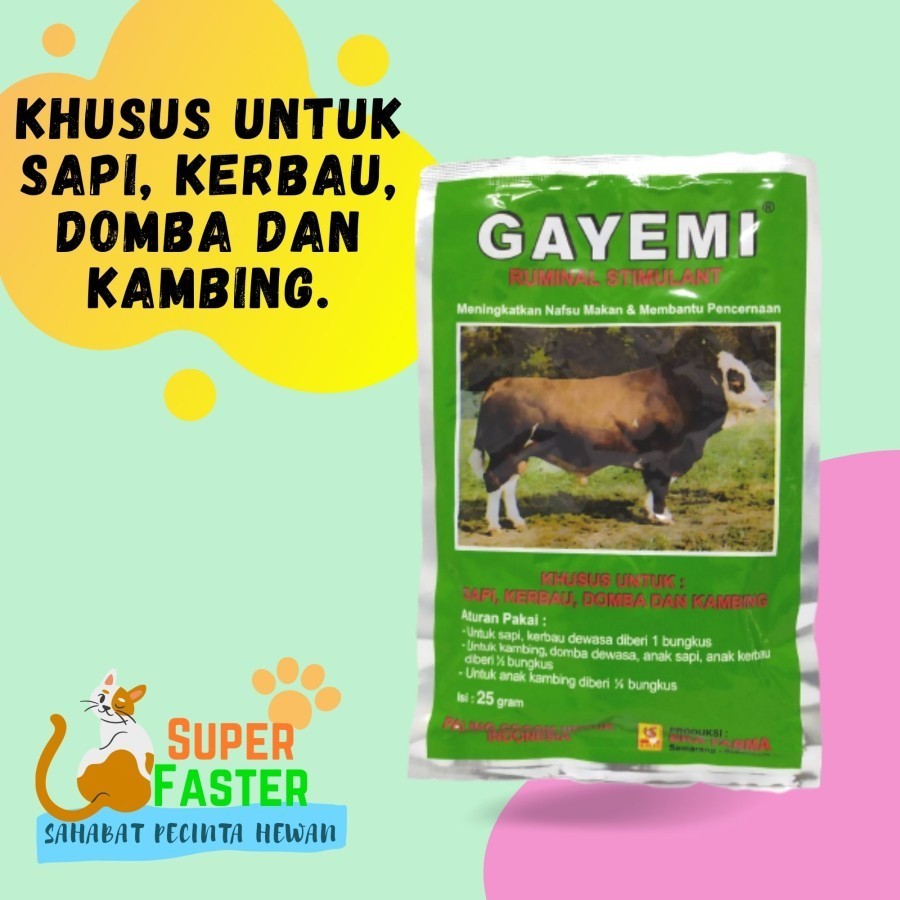 Jual JUAL GAYEMI 25 GRAM EKA FARMA OBAT VITAMIN PERANGSANG PENGGEMUK ...