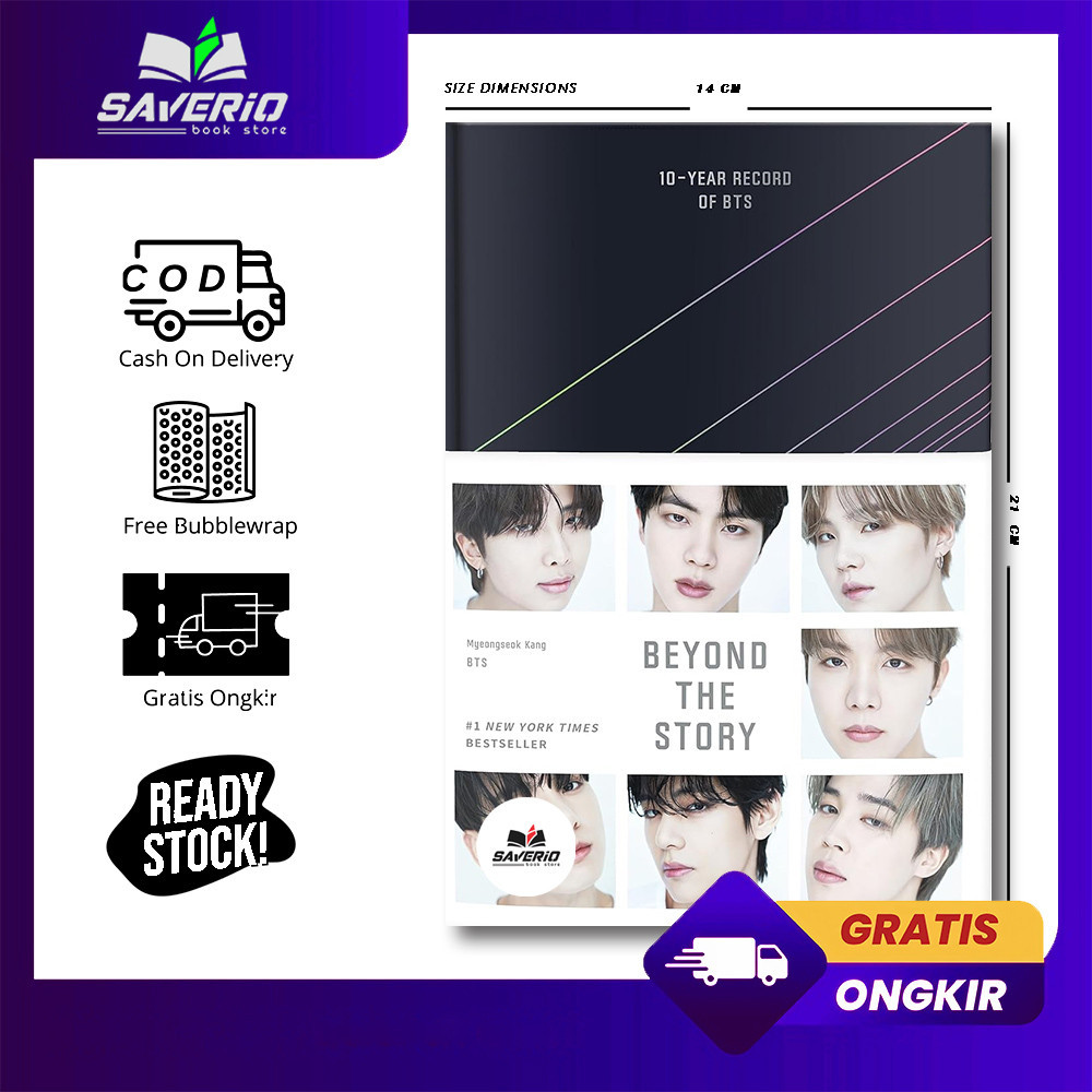 Jual Beyond The Story 10 Year Record Of Bts Ny Bts Shopee Indonesia