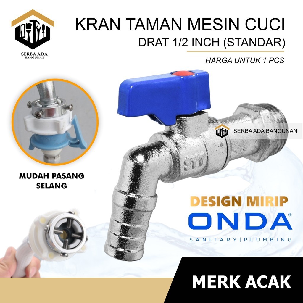 Jual Kran Keran Air Model Onda BC / Kran BC 1/2 Kran Air Besi Gagang ...