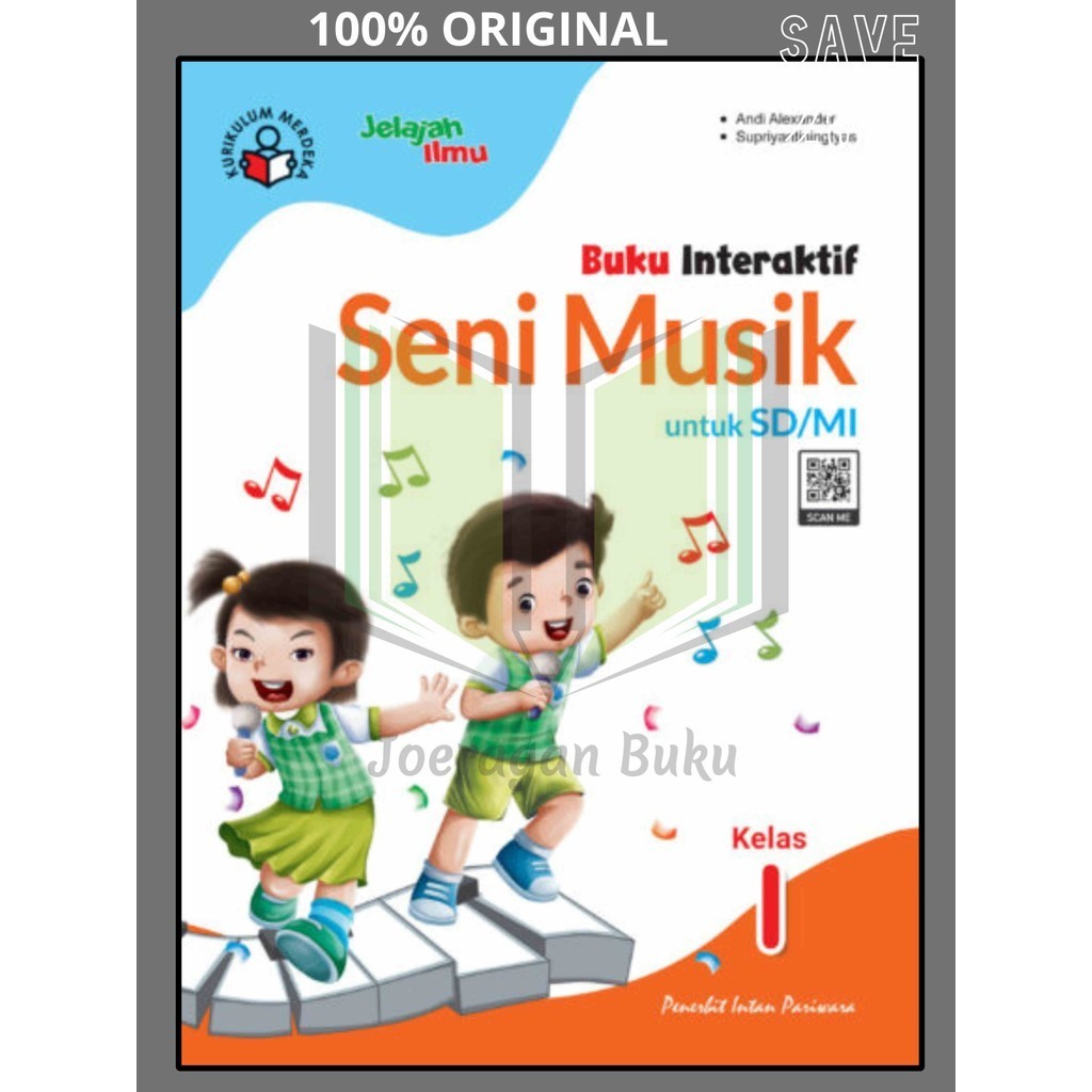 Jual Buku Paket Interaktif Seni Musik SD Kelas 1 Kurikulum Merdeka Intan pariwara Tahun 2024 ...