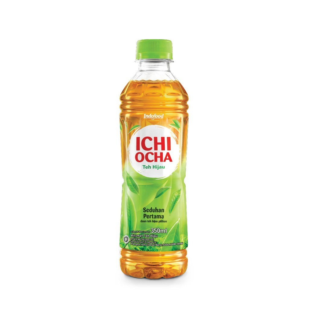 Jual ICHI OCHA GREEN TEA PET 350ML | Shopee Indonesia