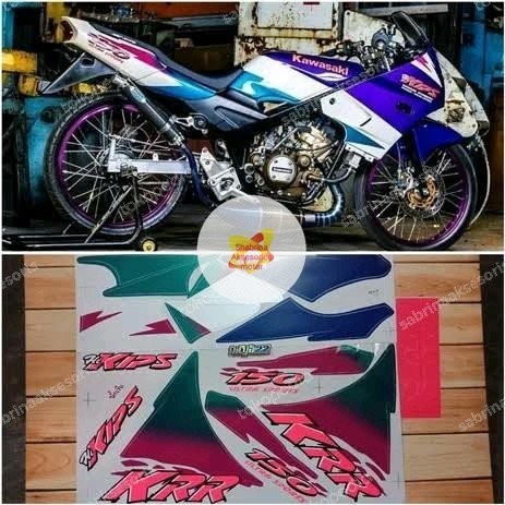 Jual STRIPING PLISIR STIKER BODY NINJA SSR KRR ULTRA SPORTS ORI ...
