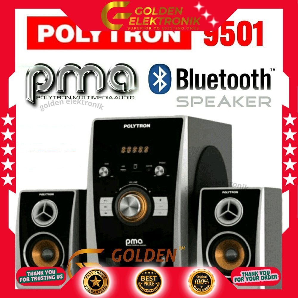 Jual SPEAKER AKTIF POLYTRON PMA-9501 PMA 9501 PMA9501 MULTIMIDEA ...