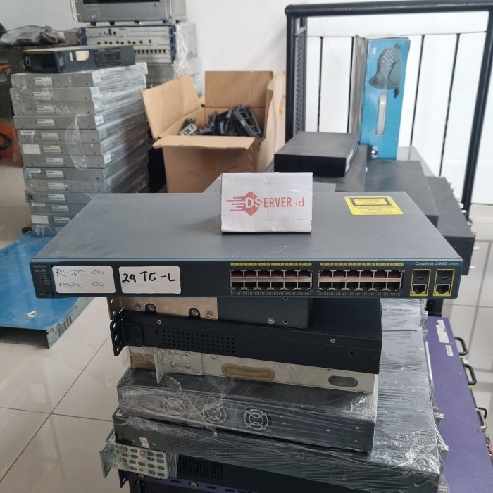 Jual Switch Cisco Catalyst 2960 Series - WS-C2960-24TT-L | Shopee Indonesia