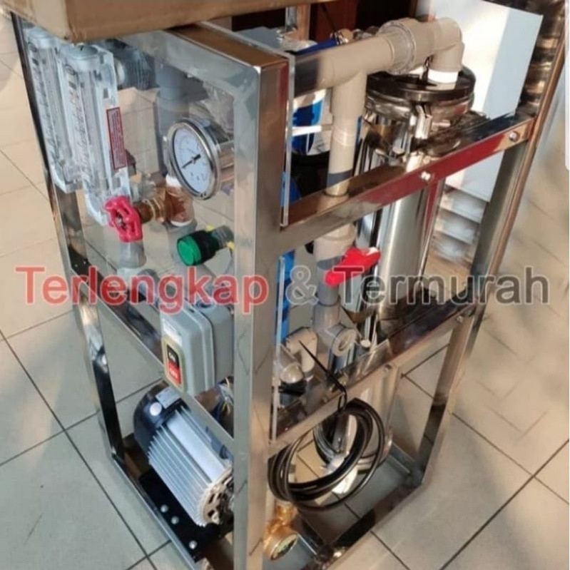 Jual Mesin RO 1000gpd- Reverse Osmosis 200galon/hari RO 1000gpd ...