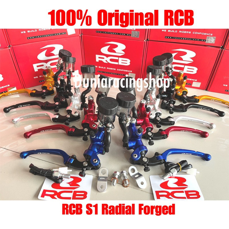 Jual Master rem RCB S1 Radial Forged Kanan Kiri 14mm Original RCB ...