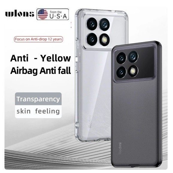Jual CASING XIAOMI POCO X6 5G / X6 PRO 5G SOFT CASE TRITONE FROSTED ORIGINALCLEAR / MATTE ...