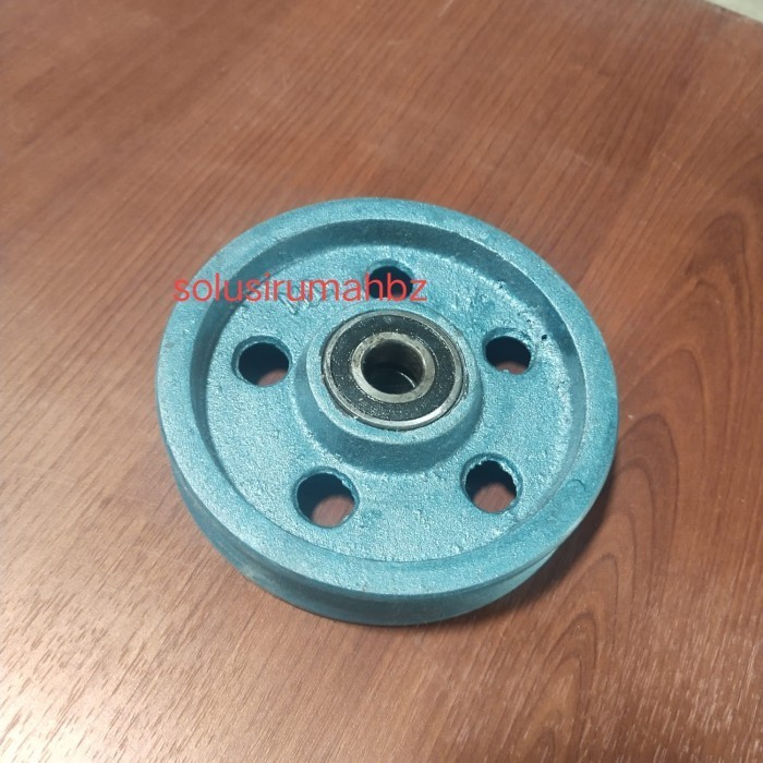 Jual RODA PAGAR + laher 15 x 3 cm an LUBANG REL V U COR bearing SIKU or ...