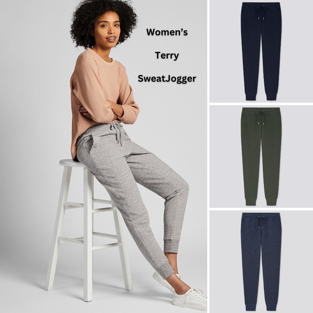 Jual Celana Panjang Jogger Wanita Stretch Terry (UNQ357 TERRY SWEAT JOG) | Shopee Indonesia