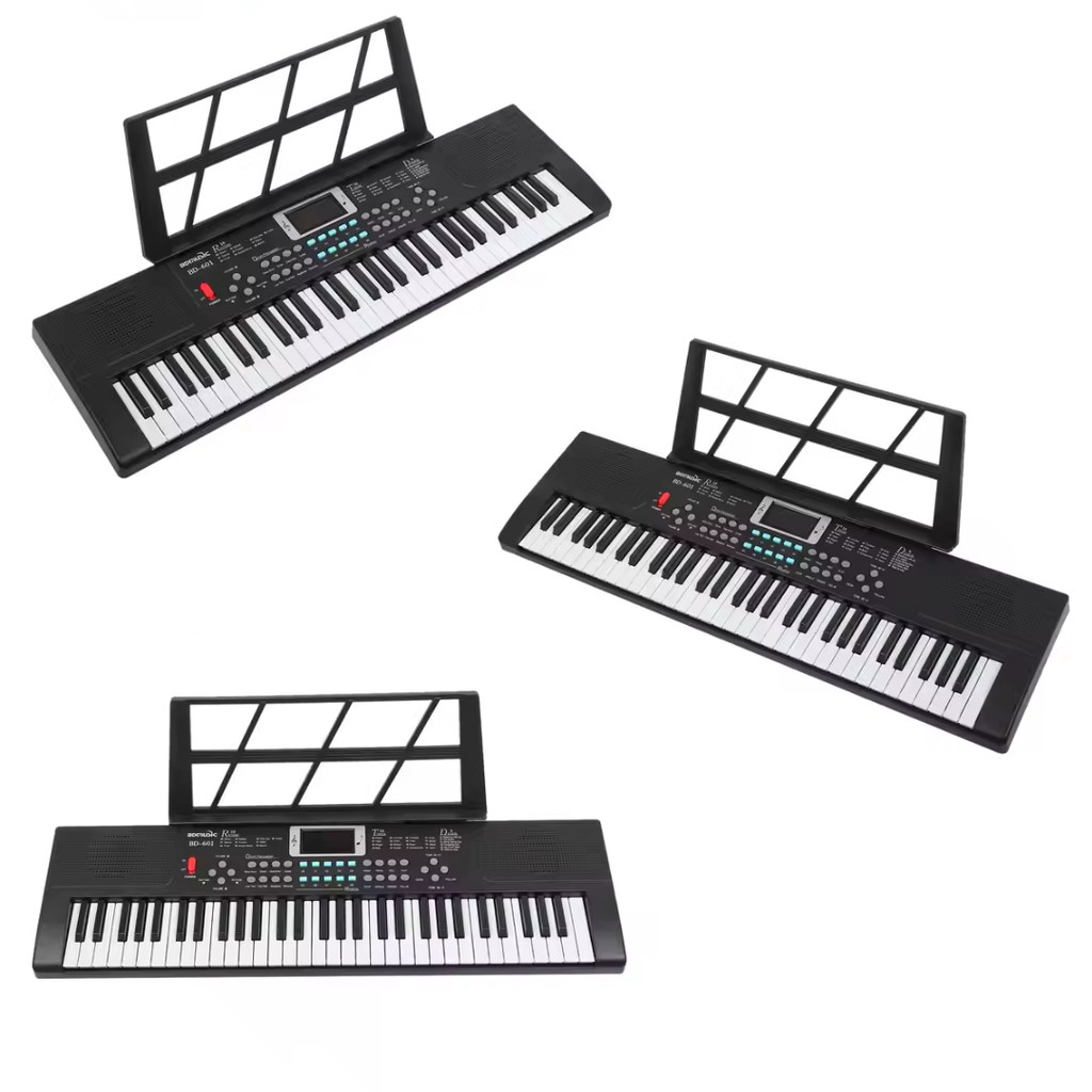 Jual BD Keyboard musik 61 tombol mainan pendidikan Piano Synthesizer ...