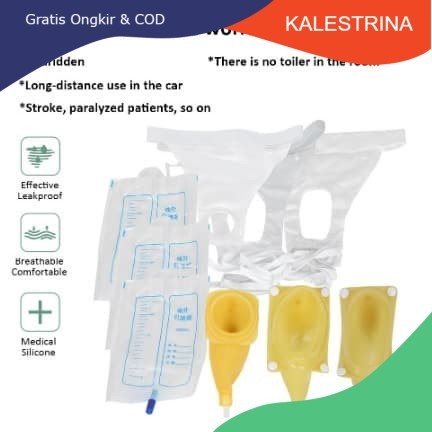 Jual Kateter Urinal alat bantu kencing dengan urinal bag - Wanita ...