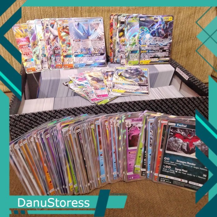 Jual Pokemon TCG Indonesia Random Bulk 500+ lembar kartu - Paket 300 Kartu - Danustoress ...
