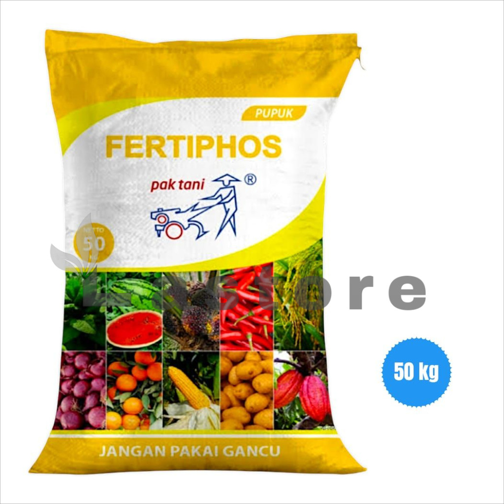 Jual Pupuk Fertiphos Hitam Pak Tani 50 Kg Kemasan Pabrik | Shopee Indonesia