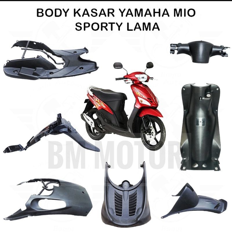 Jual ECERAN SATUAN Body bagian kasar motor Mio Sporty / Mio smile Mio ...