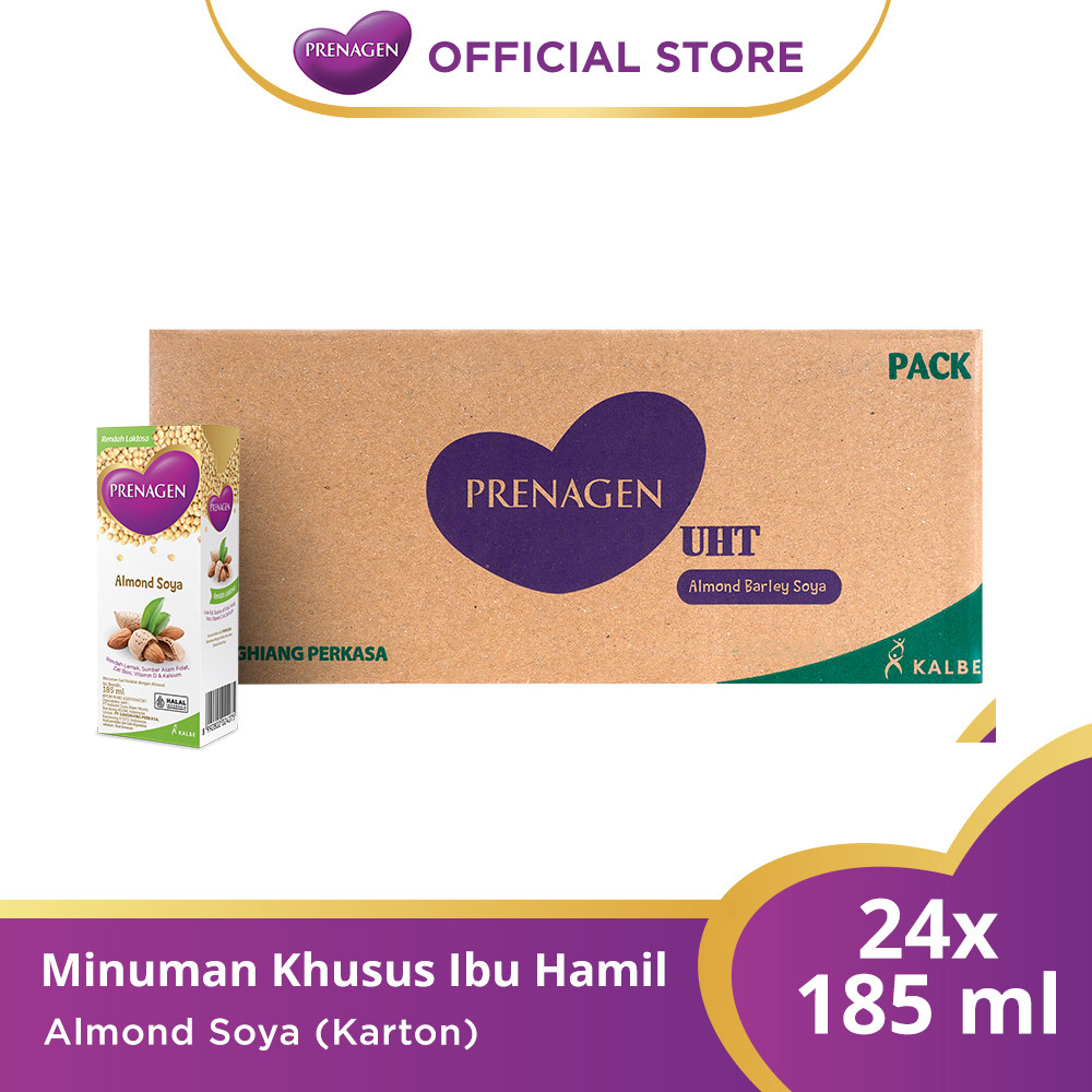 Jual PRENAGEN Mommy UHT Almonsoy Karton | Shopee Indonesia