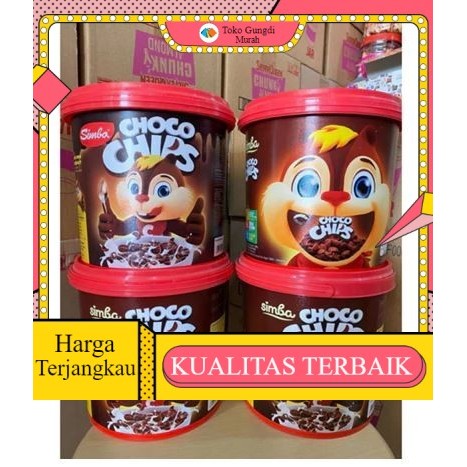 Jual SIMBA SEREAL CHOCO CHIPS 220 GRAM JAR | Shopee Indonesia
