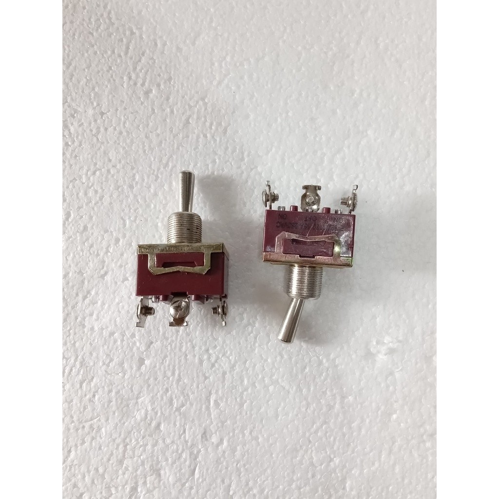 Jual Saklar Toggle Switch 3 Kaki 3 Posisi On-Off-On 1122 | Shopee Indonesia