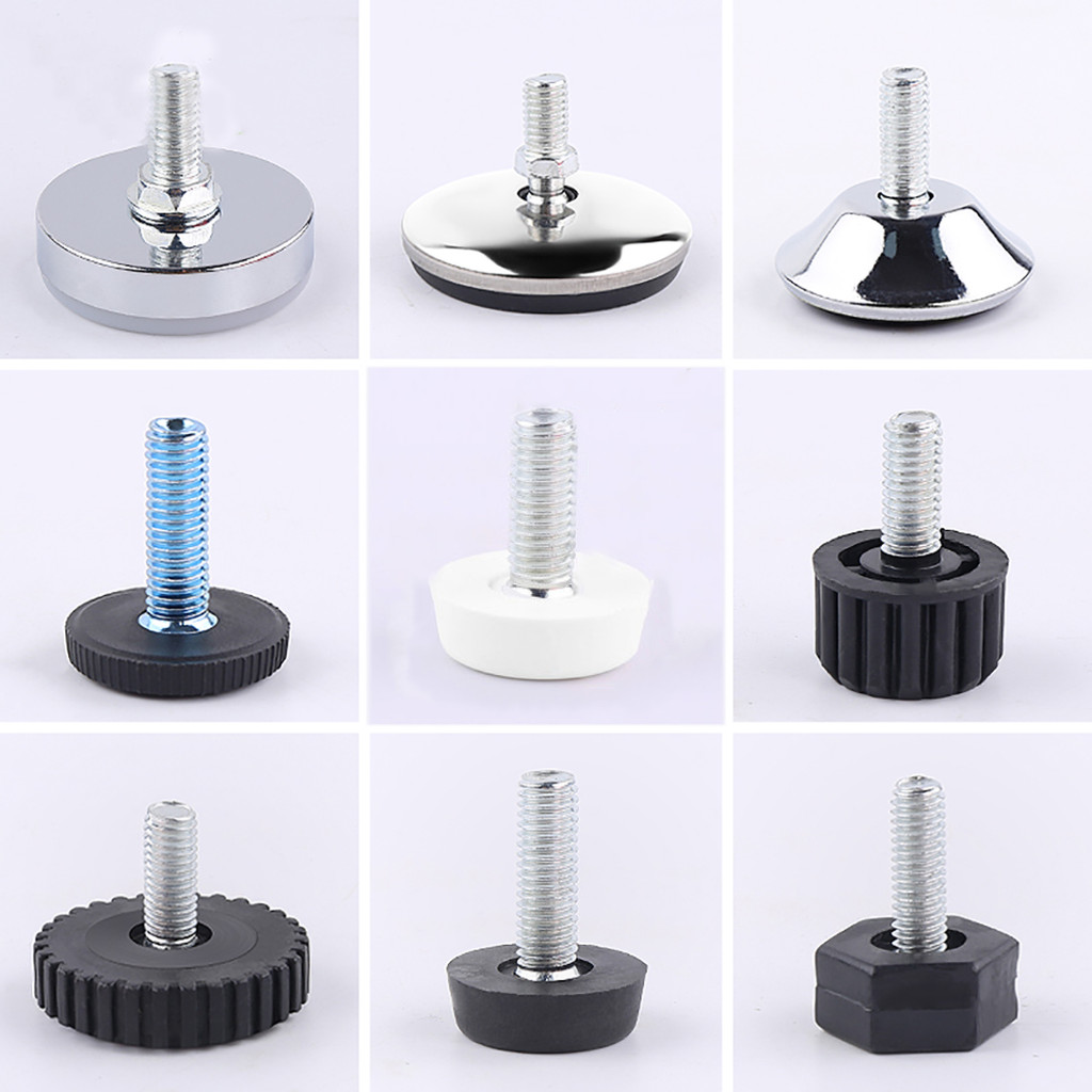 Jual Adjustable Leveling Chair Leg Feet M6 M8 M10 Furniture Mat Screw ...