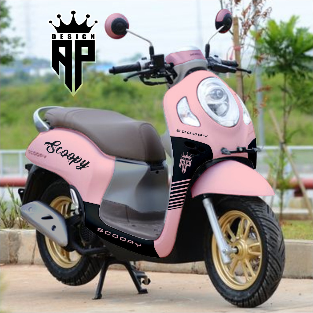 Jual decal sticker scoopy full body FI scopy dekal stiker scoopy skopi ...