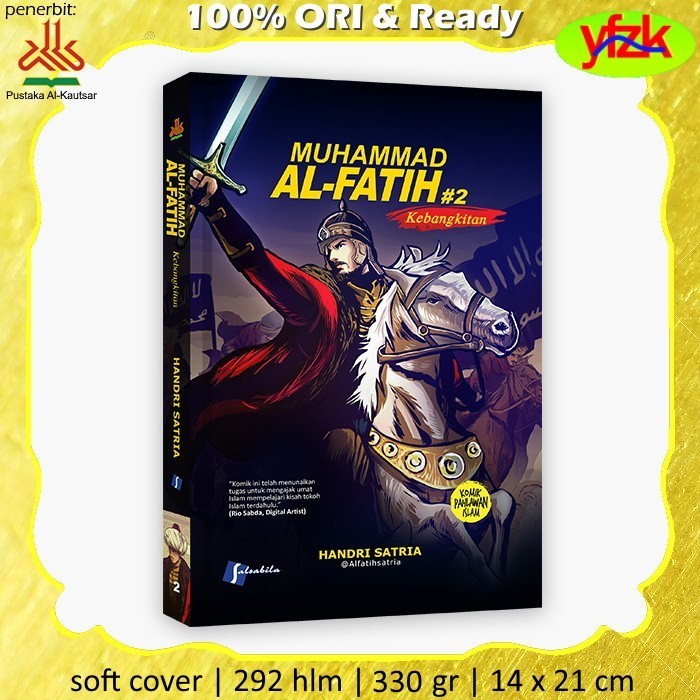 Jual promosi toko Komik Muhammad Al Fatih Konstatinopel - Buku Islami ...