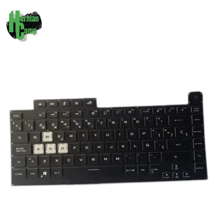 Jual Keyboard Asus ROG Strix G15 G512 G512L G512LI Backlight - 16 Pin ...