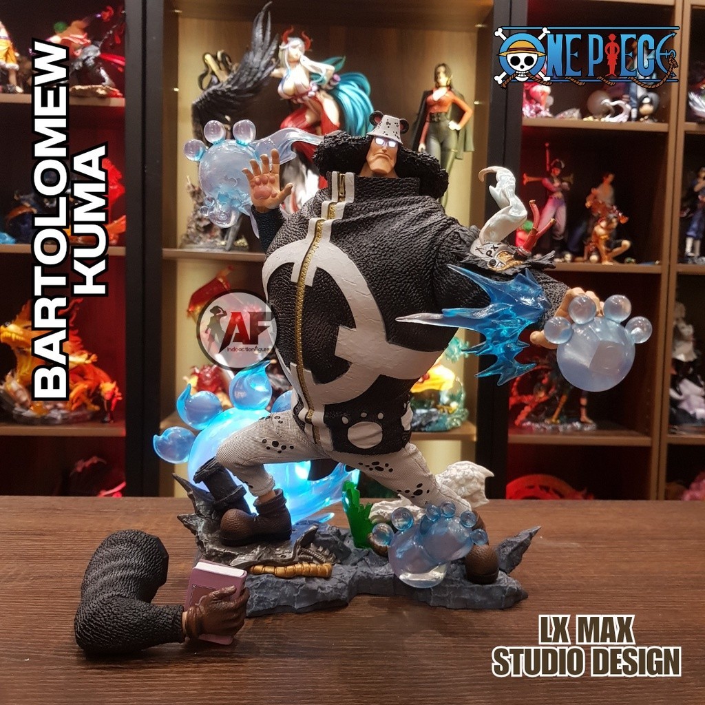 Jual Statue One Piece Bartolomew Kuma LX MAX Studio Design Blue Ver ...