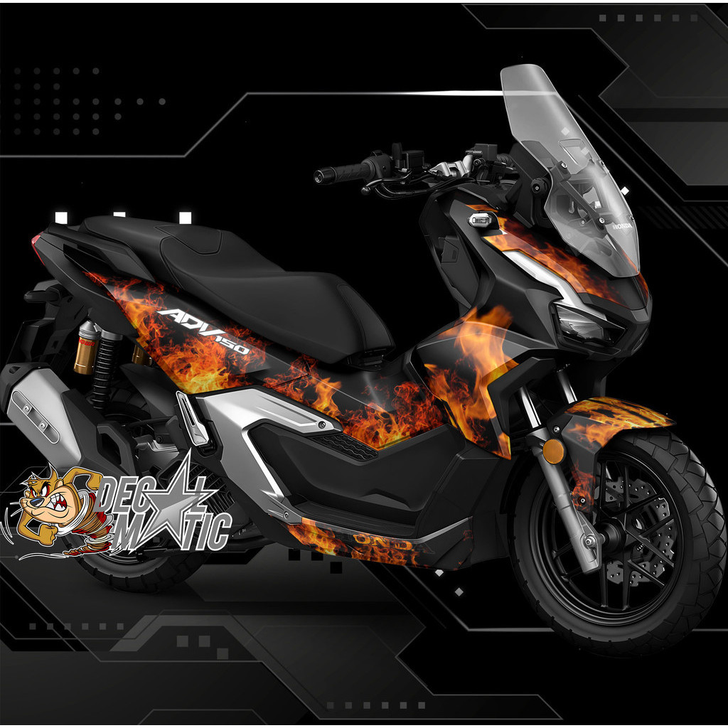 Jual Decal FUll Body Motor honda ADV 150 Full Body Sticker Motor ADV ...