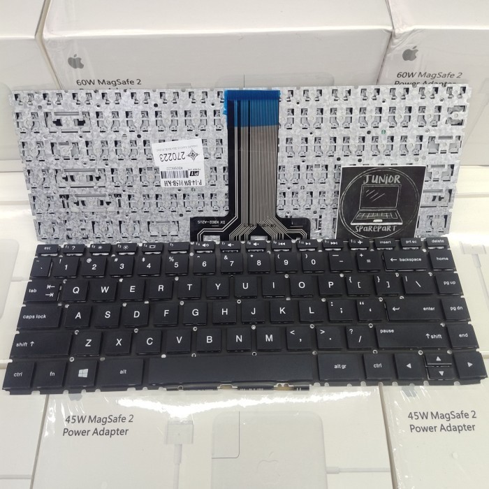 Jual Keyboard Laptop HP 14-BW 14-BS 14-BW TPN Q186 Q187 240 G6 | Shopee ...