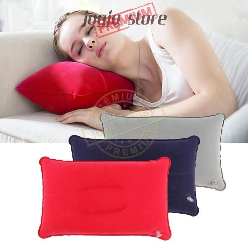 Jual Bantal Angin Kepala Portabel Inflatable Bantal Traveling Tiup ...