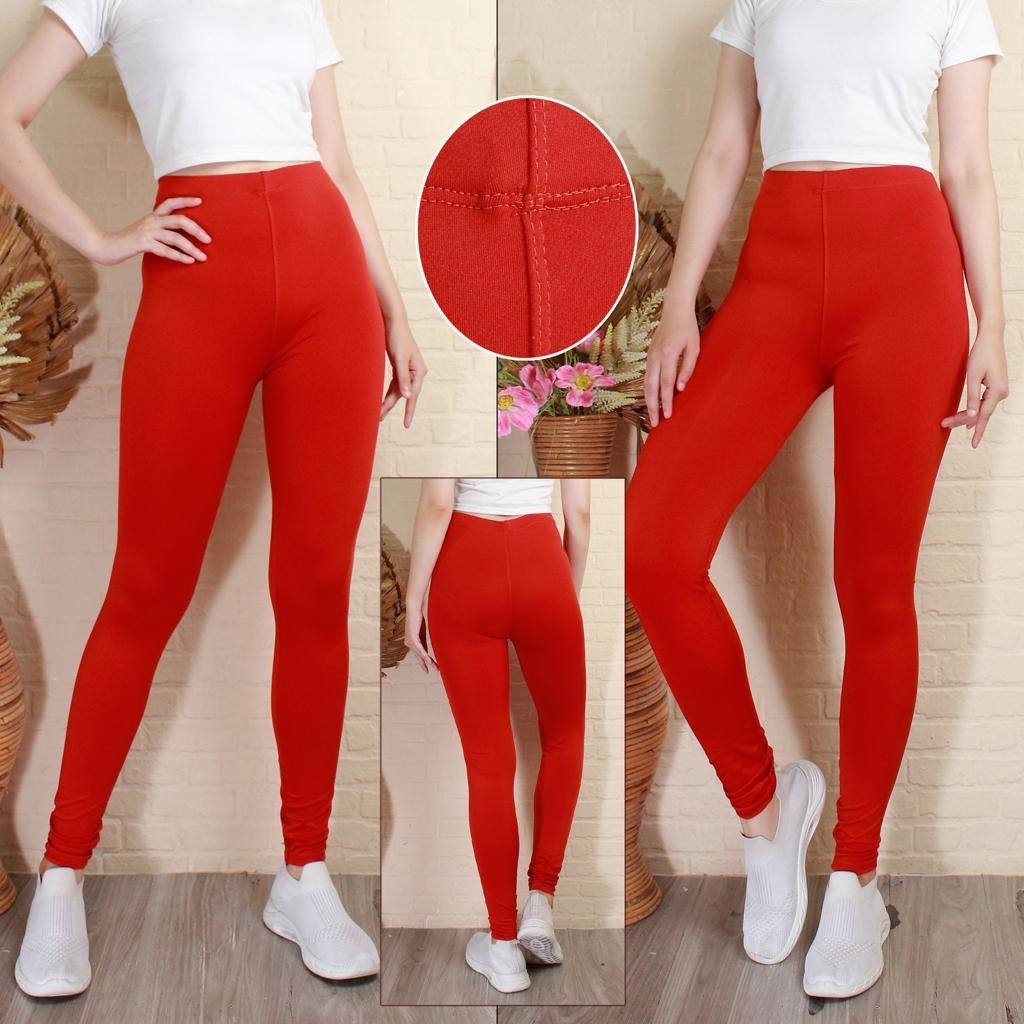 Jual SOJUN - Leging Wanita Dewasa Panjang - Lejing Wanita Spandex - Celana Legging Wanita Polos ...