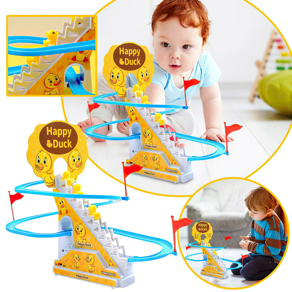 Jual PROMO COD MAINAN ANAK TANGGA TRACK BEBEK SPACE DINOSAURUS THMAS ...