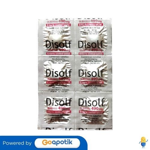 Jual Disolf 490 Mg Strip 6 Tablet | Shopee Indonesia