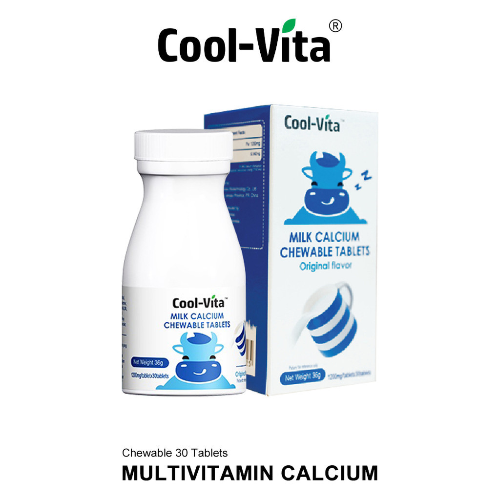 Jual CoolVita Milk Calcium - Cool Vita Kalsium untuk Kesehatan Tulang ...
