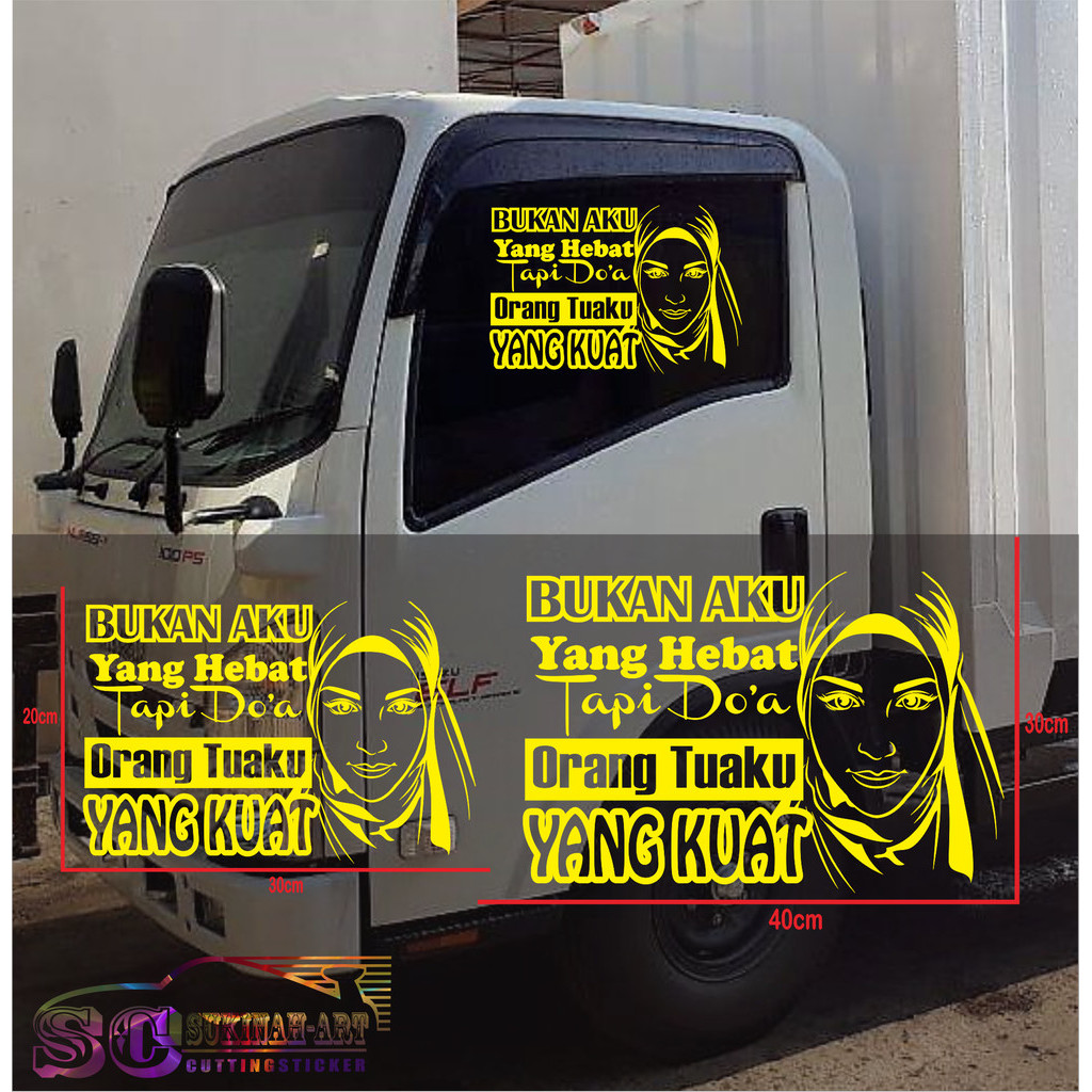 Jual viral kata-kata motivasi bukan aku yang hebat tapi doa orang tuaku ...