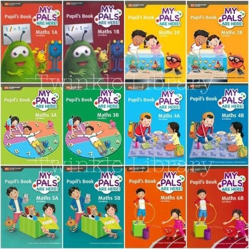 Jual [BUKU FISIK] My Pals are Here Maths 1A 1B 2A 2B 3A 3B 4A 4B 5A 5B ...