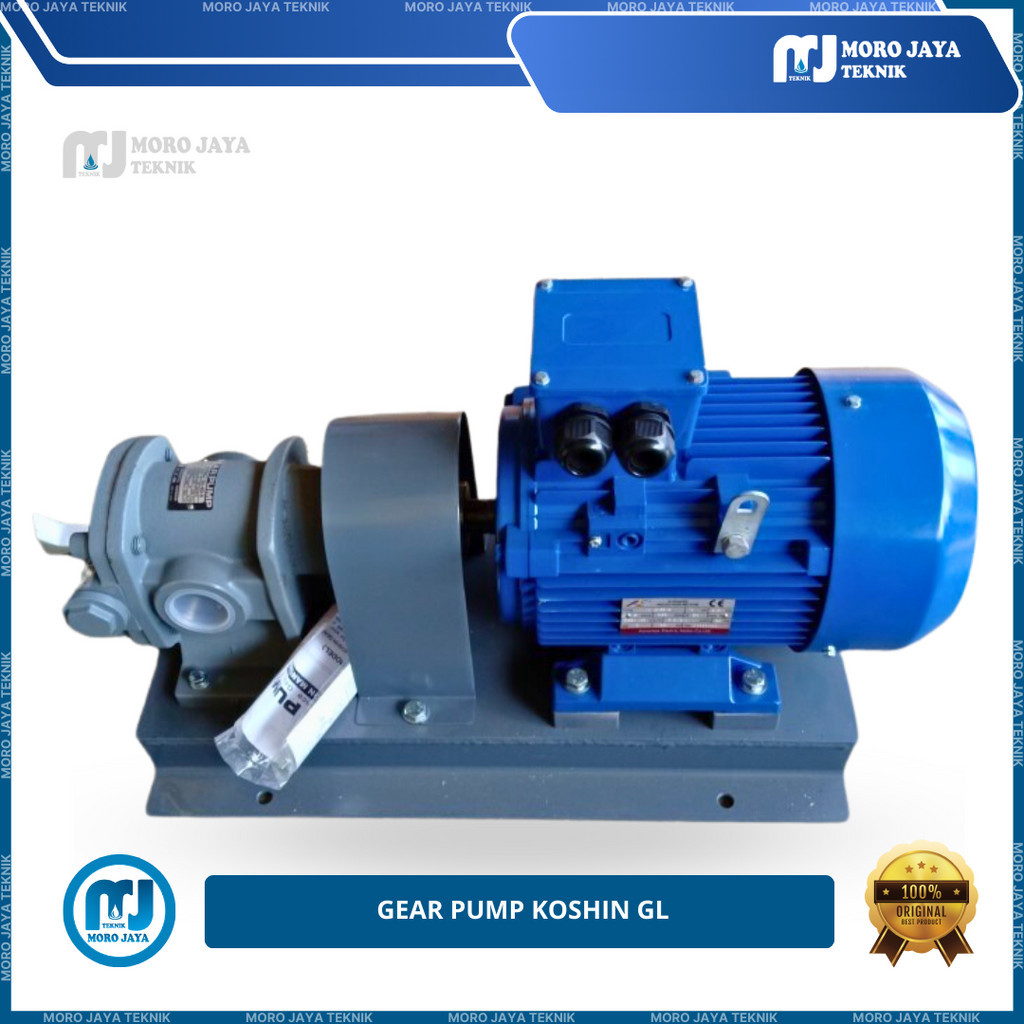 Jual Gear Pump Koshin GL 40-5 Pompa Cairan Industri Koshin 3Hp 380v JEPANG | Shopee Indonesia