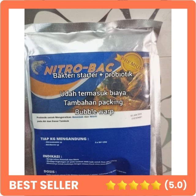 Jual Probiotik nitrobacter 100gram / nitrobacter / probiotik ...