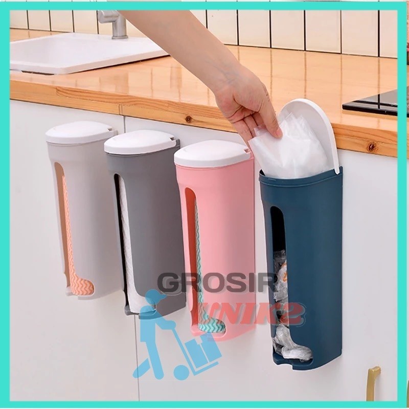 Jual Tempat Penyimpanan Kantong Plastik Sampah / Dispenser kantong ...