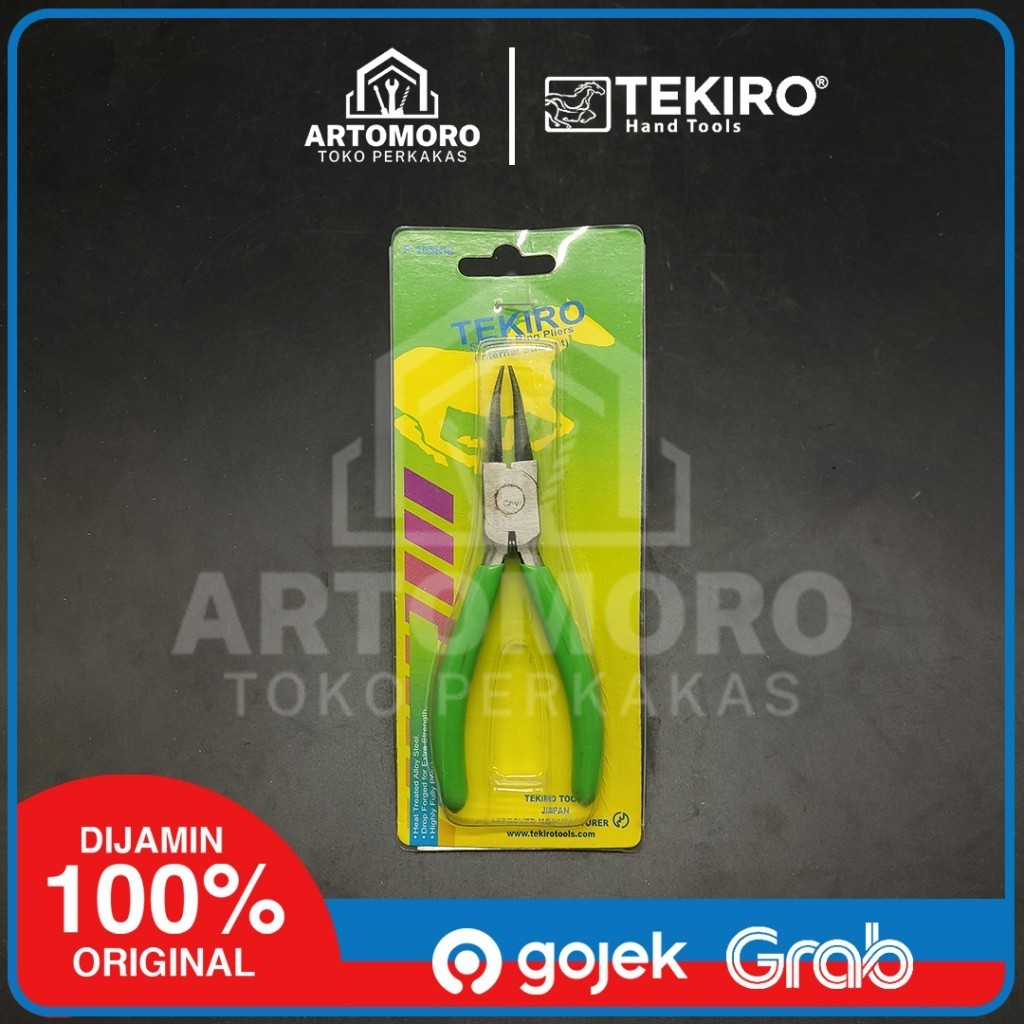 Jual Tang Snap Ring 5 inch Internal Bent Tekiro | Shopee Indonesia