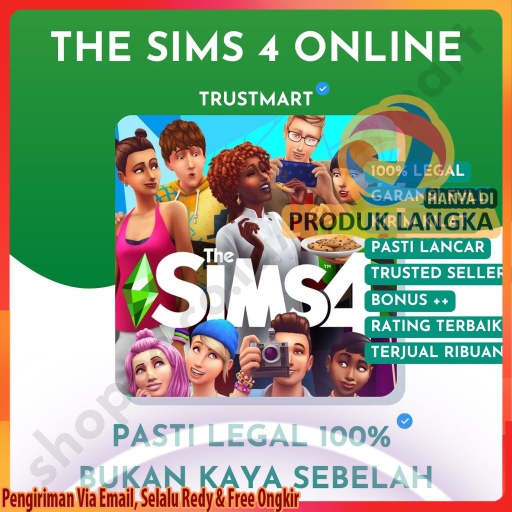 Jual Jual Murah THE SIMS 4 COMPLETE FULL PACK SYNC BISA ONLINE & PLAY BONUS RATUSAN MOD CC PACK ...