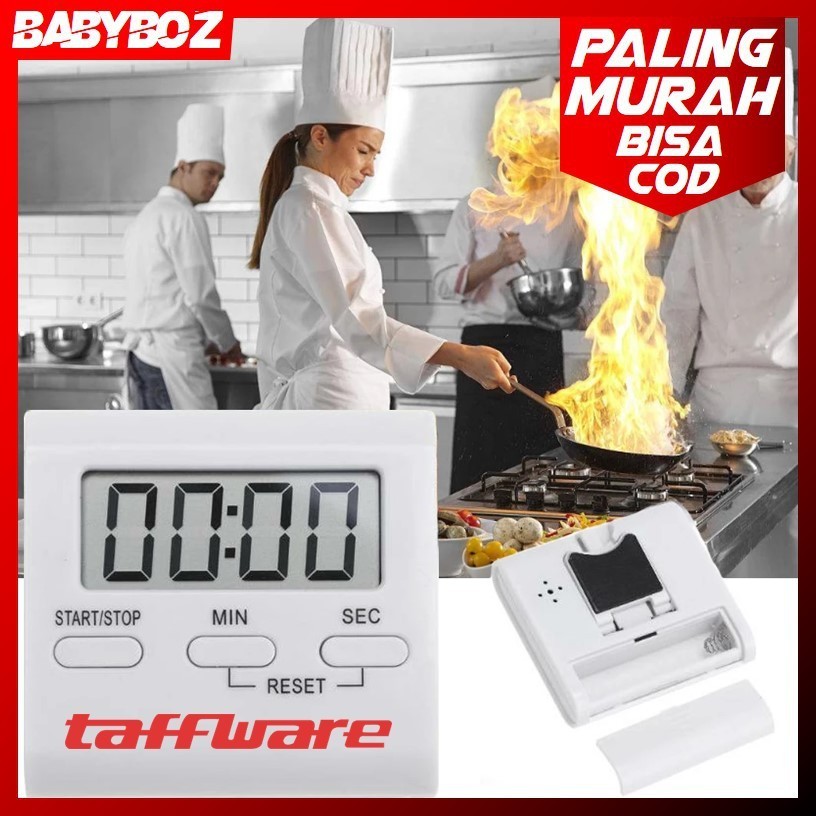 Jual BABYBOZ - Taffware Timer Masak Dapur Countdown Digital Alarm Clock ...